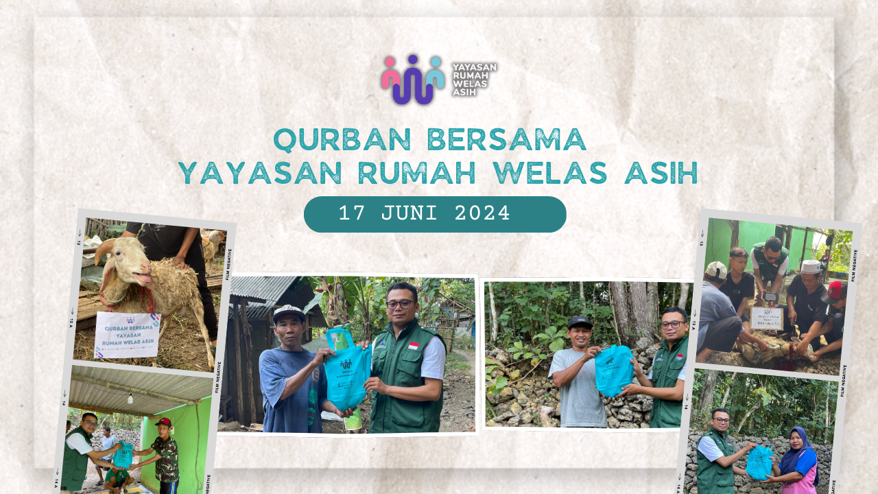 Qurban di Panti Asuhan Al-Khusna, Dlingo, Bantul - Yayasan Rumah Welas Asih